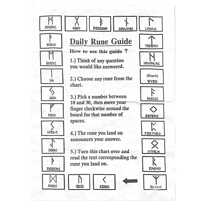RUNES SET PIERRE DE SOLEIL A